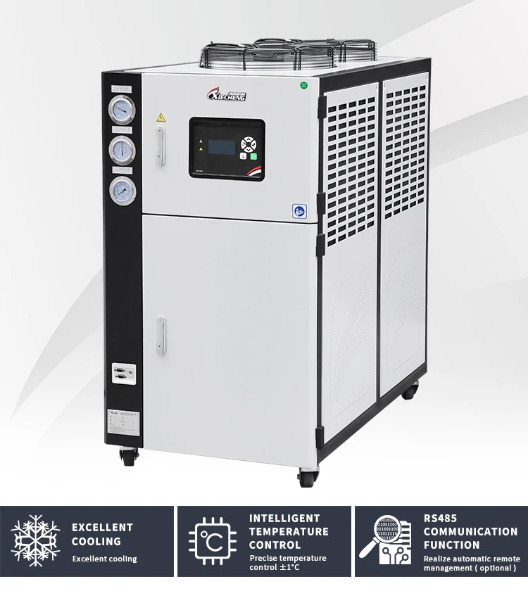 3Hp~10Hp Industrial Air Cooled Chiller for Plastic Extruder Blower ...