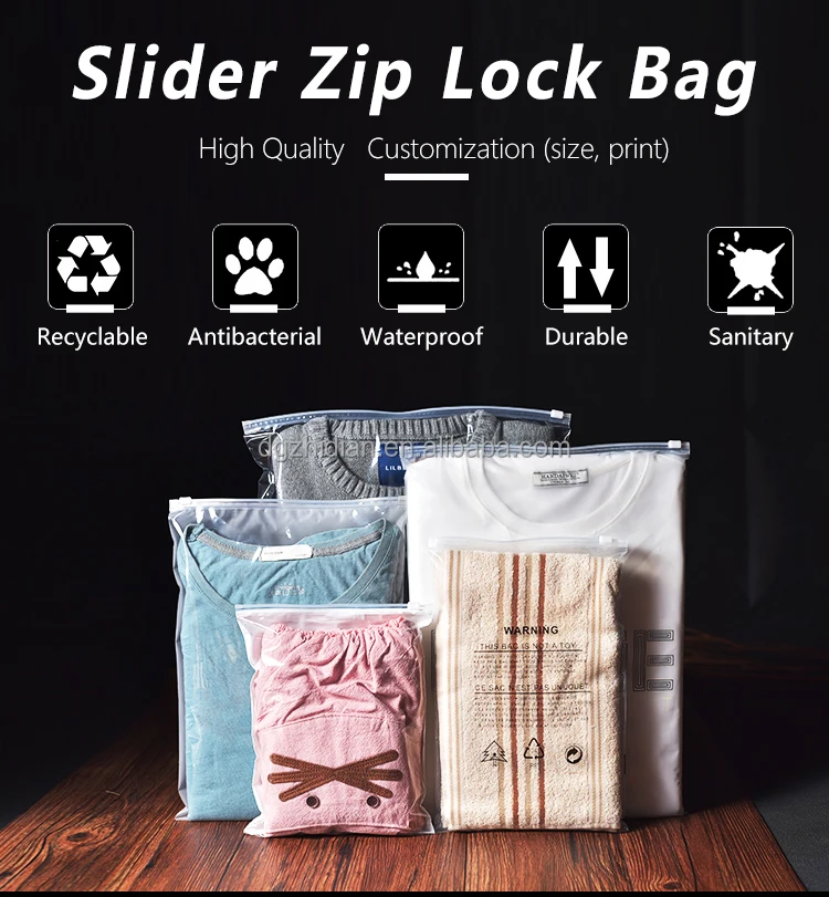 Nonporous Laser Ziplock Bag - Iridescent Holographic Gift Bag