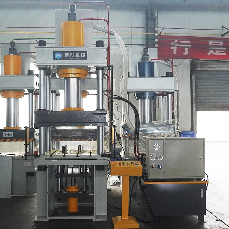 200-ton Four-column-three-beam Hydraulic Press, Multifunctional Press ...