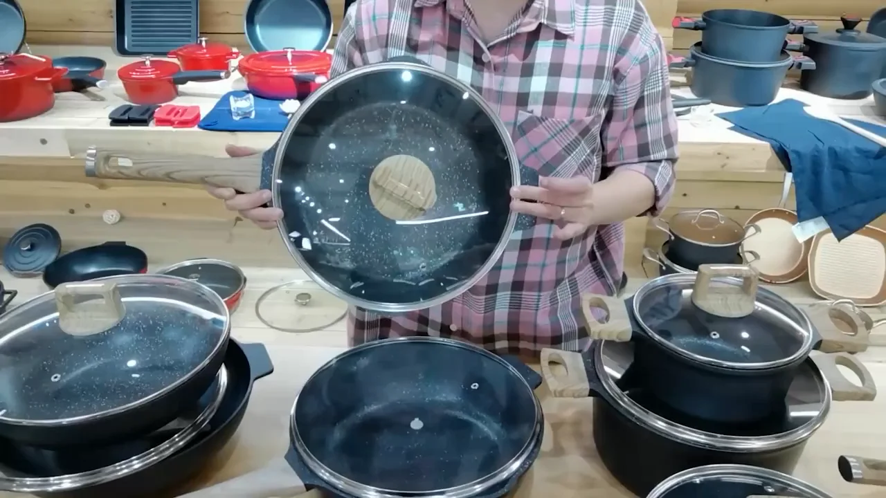 Aluminum 3003 Cookware Milk Pan Marble Coating Domestic Milk Non-stick ...