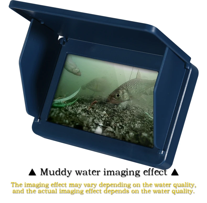 Hot New Arrival 5 Inch Visual Fish Finder 45m Underwater Video Probe ...