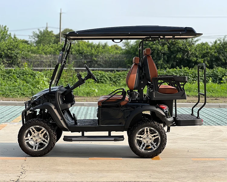 4 Seater Electric Lifted Jeep Golf Kart - Perfect for Hunting