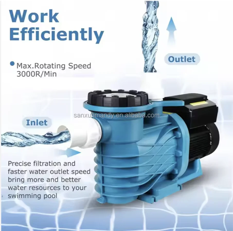 2HP Variable Speed Pool Pump - High Efficiency & Easy Install