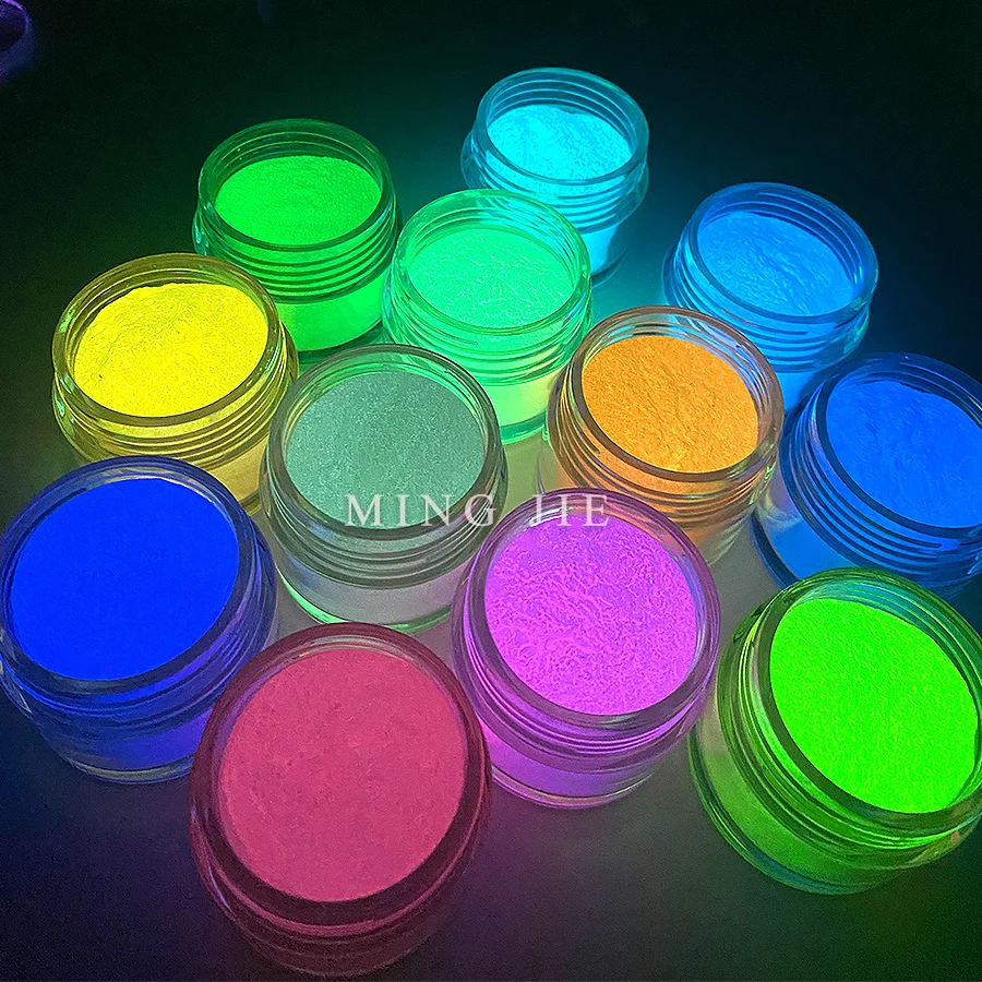 Day Glow Powder Glow Pigment Powder Phosphorescent Pigment ...