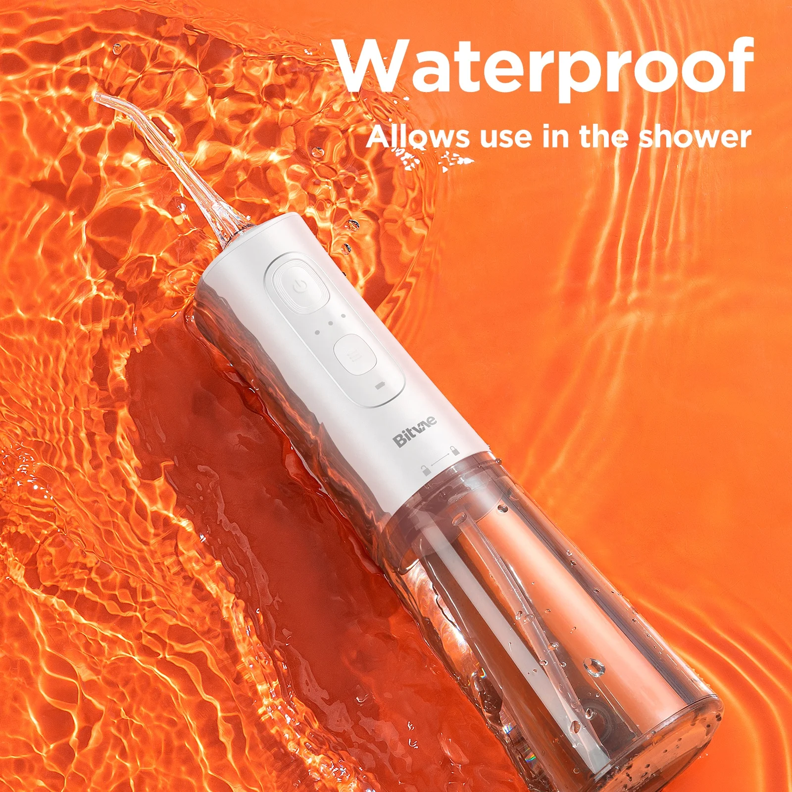 Bitvae BV C2 White Cordless Dental Water Flosser - Portable Oral ...