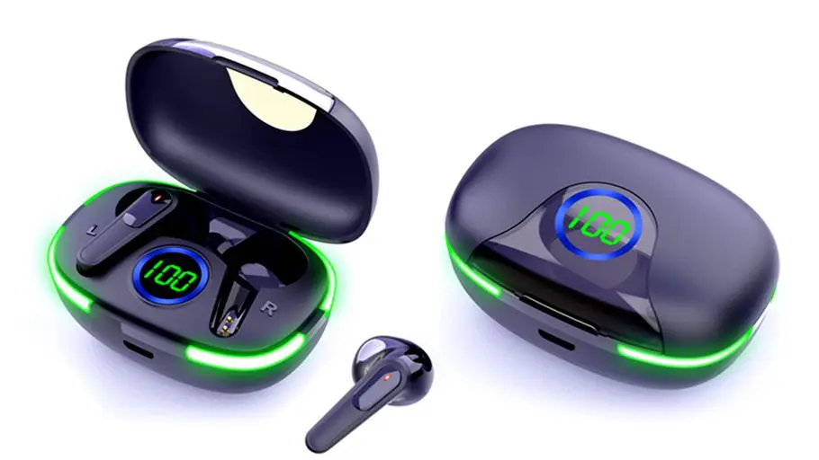 2023 New Gaming Tws Pro80 Earbuds Breathing Light Auricular Tws Mini ...