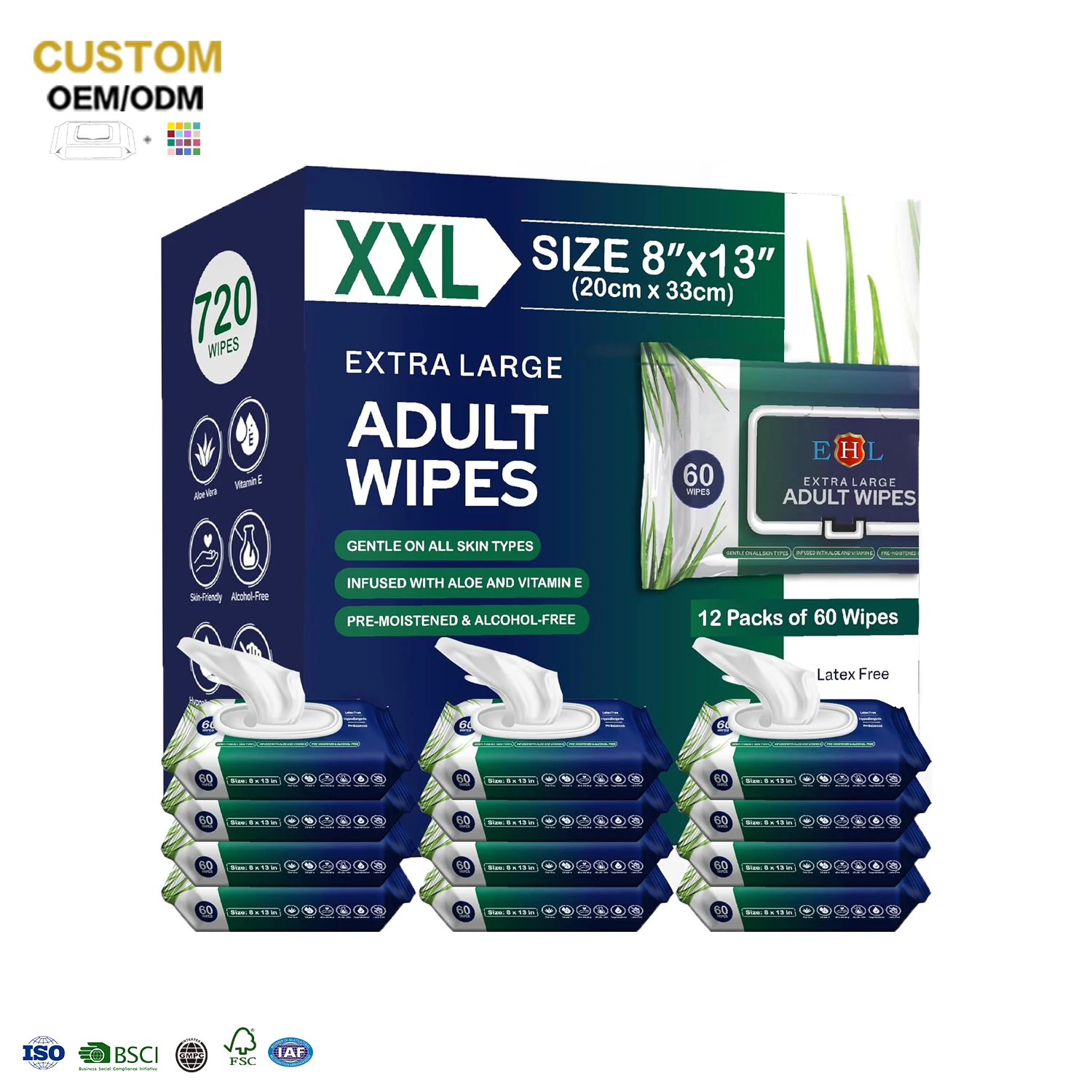 Free Sample Adult Wet Wipes Adult Wash Cloths Adult Wipes for ...