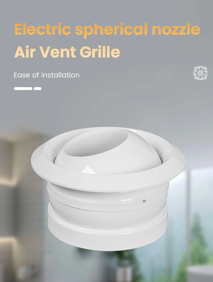 Wholesale Aluminum Jet Diffuser HVAC Ball Spout Jet Diffuser for Air ...