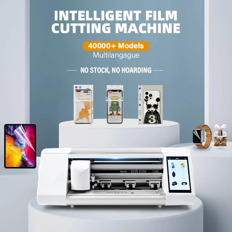 Unlimitied Automatic Smart Mobile Phone TPU Cutter Machine