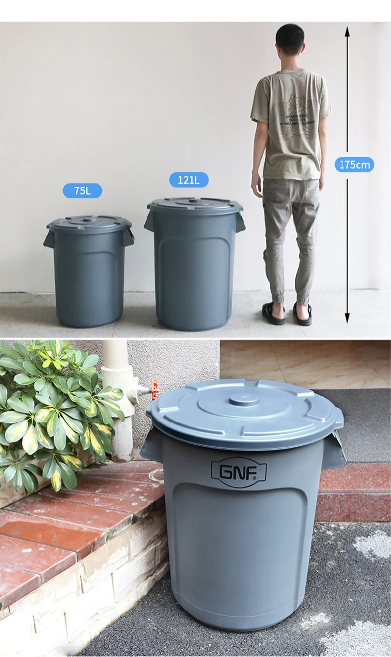 75l Heavy Duty Plastics Buckets With Lids For Storage - Buy Plastic ...