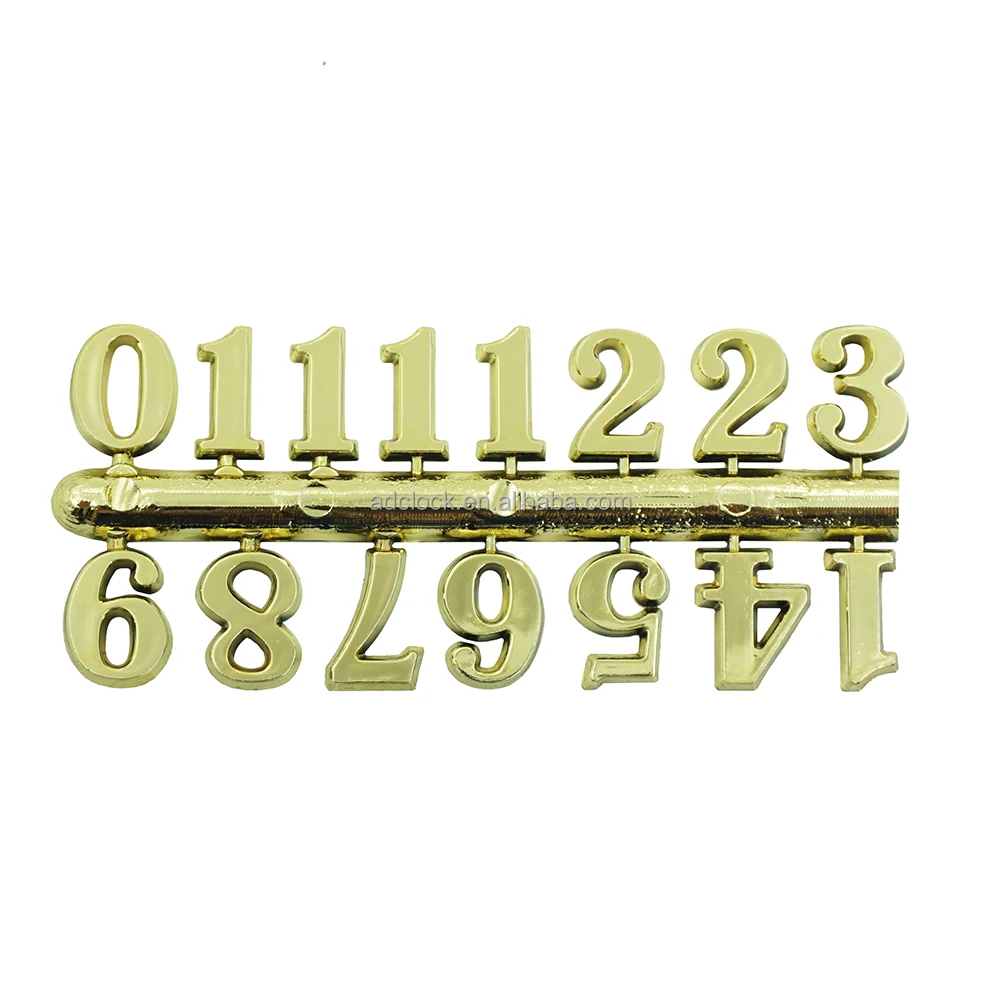 15 mm Clock Numerals Kit Arabic Roman Number Digital Clock Numbers DIY ...