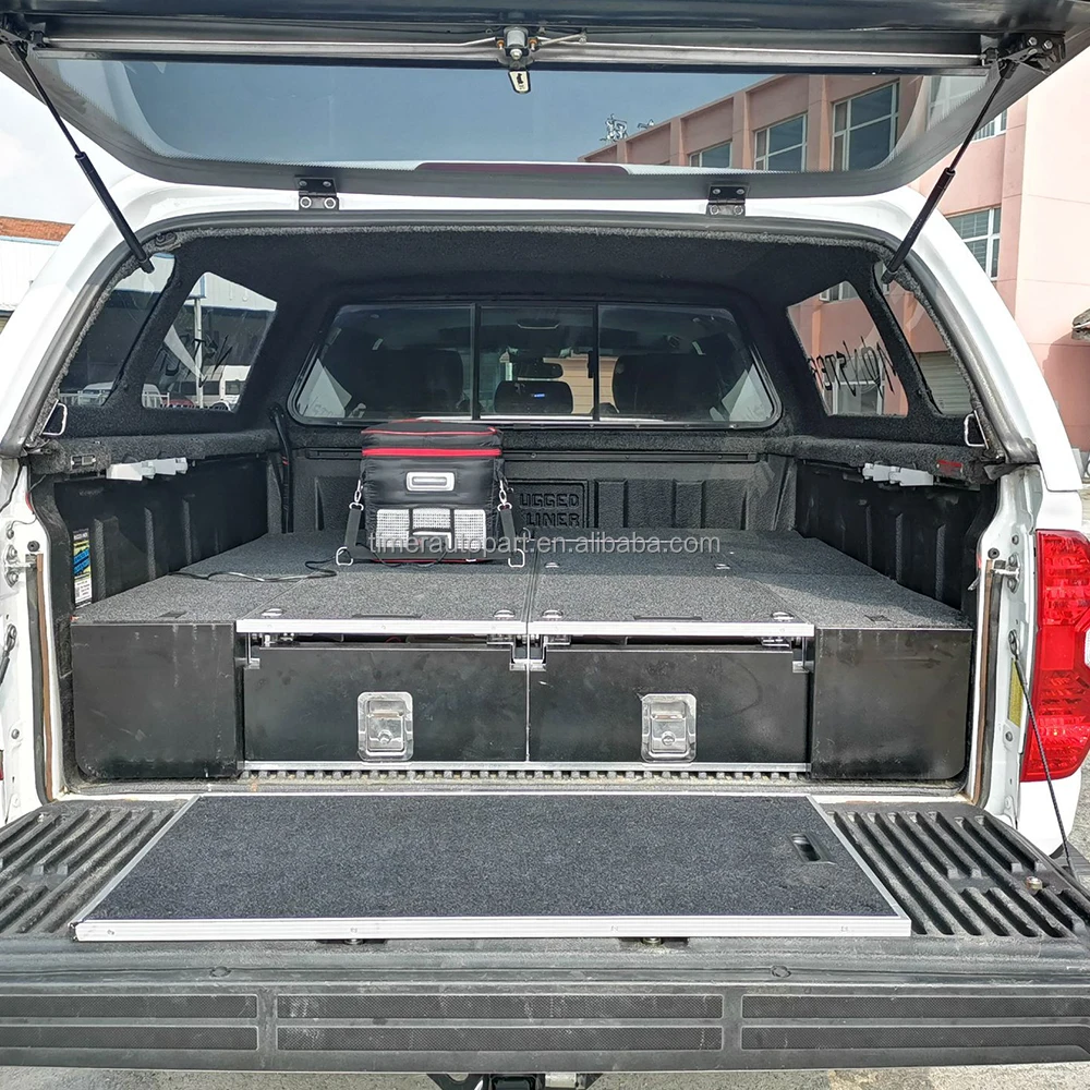 Factory Pickup Truck Side Tool Boxes Storage Toyota Tundra Bed ...