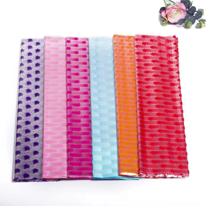 Custom Papel Celofan Sheets Floral Candy Printed Cellophane Paper For ...