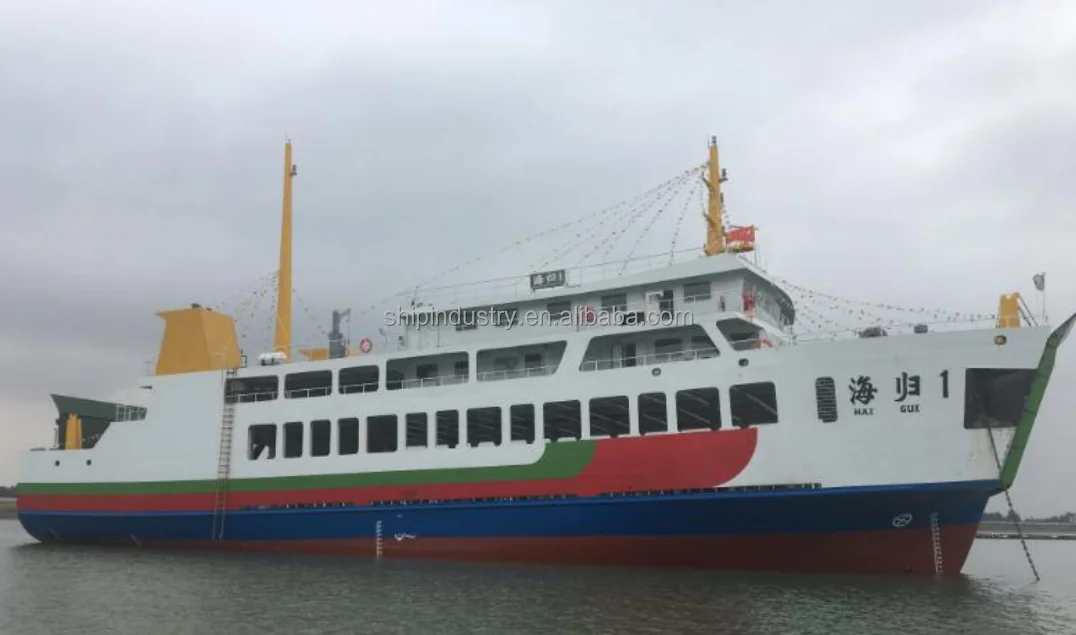 55m RORO Passenger Ship - Durable Steel Hull & Inboard Engine