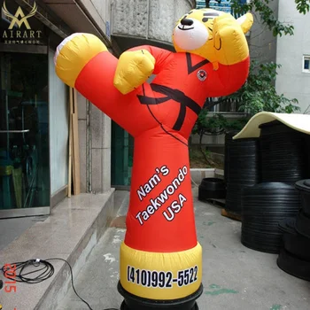 Custom Made Kids Attractive Cartoon Karate Advertising Inflatable ...