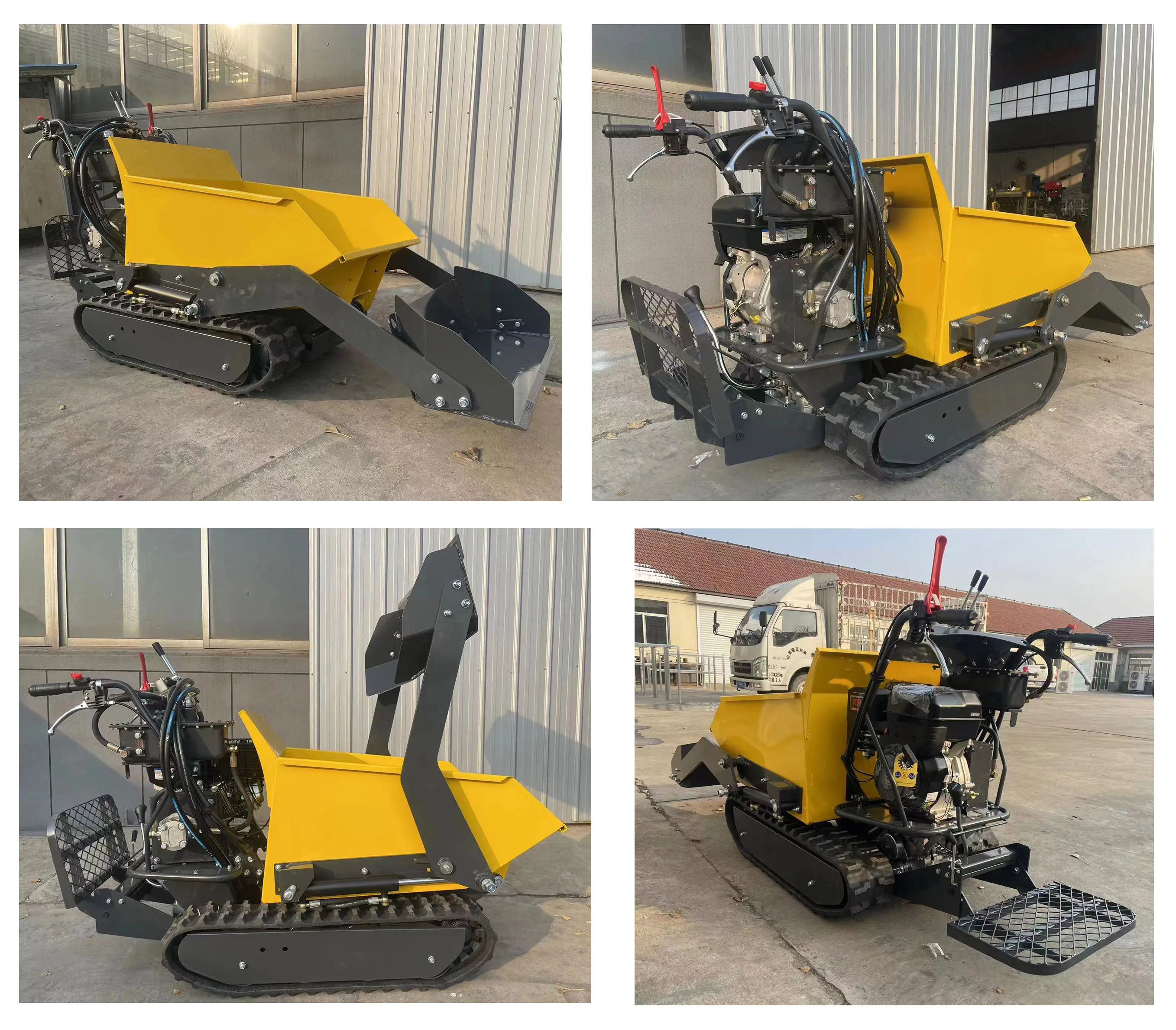 300kg 500kg Mini Dump Truck With Swivel Lift Is Popular In Eu Market ...
