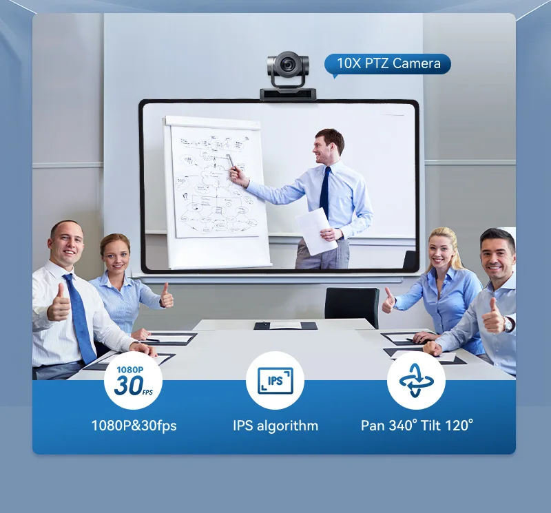 Anywii 10x Optical Zoom Audio Conference System 1080p Digital ...