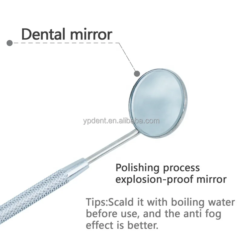 Stainless Steel Dental Tool Set Dental Instruments Kit 3 Pcs Scaler Set ...