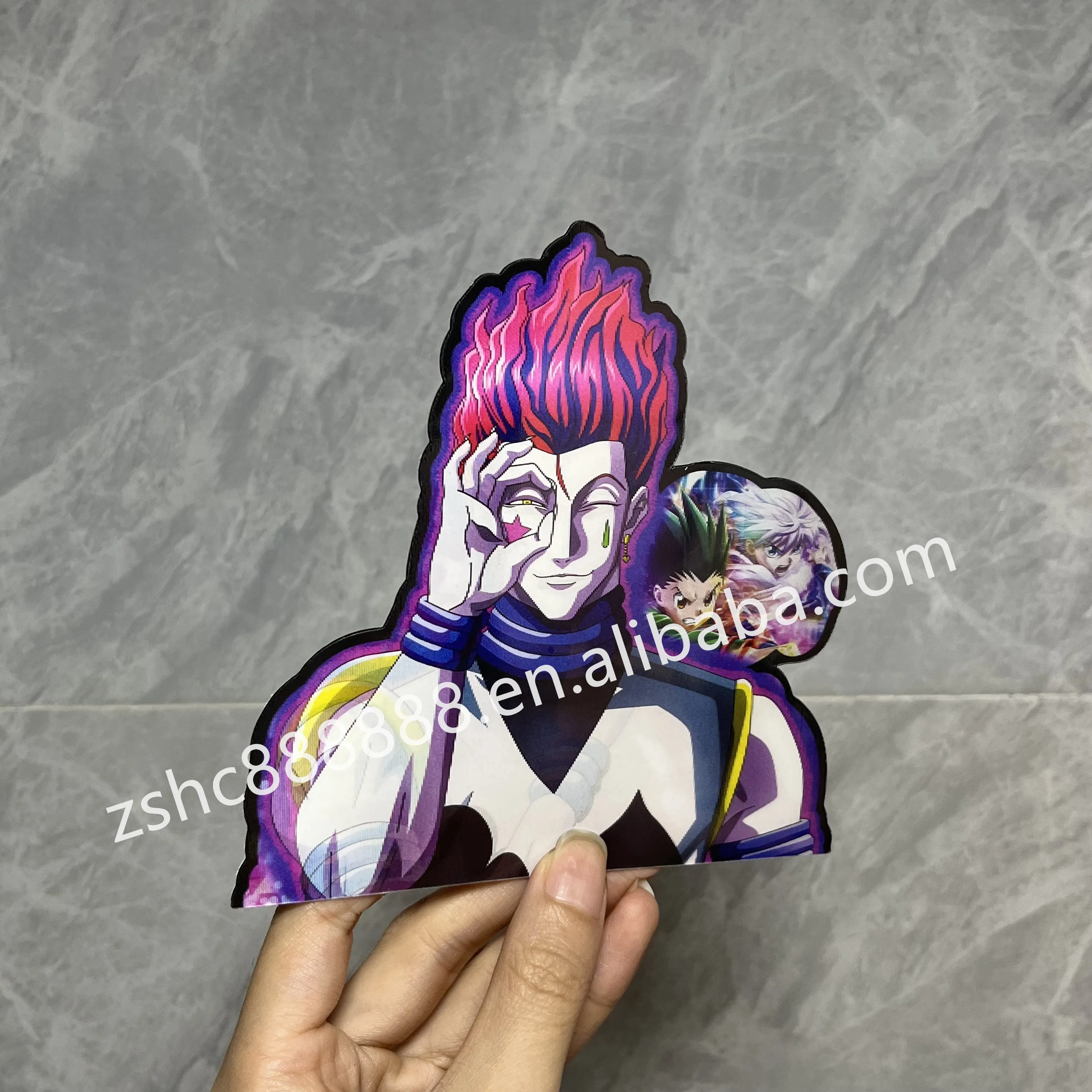 Hunter X Hunter Hisoka Anime Motion Sticker Peeker Sticker