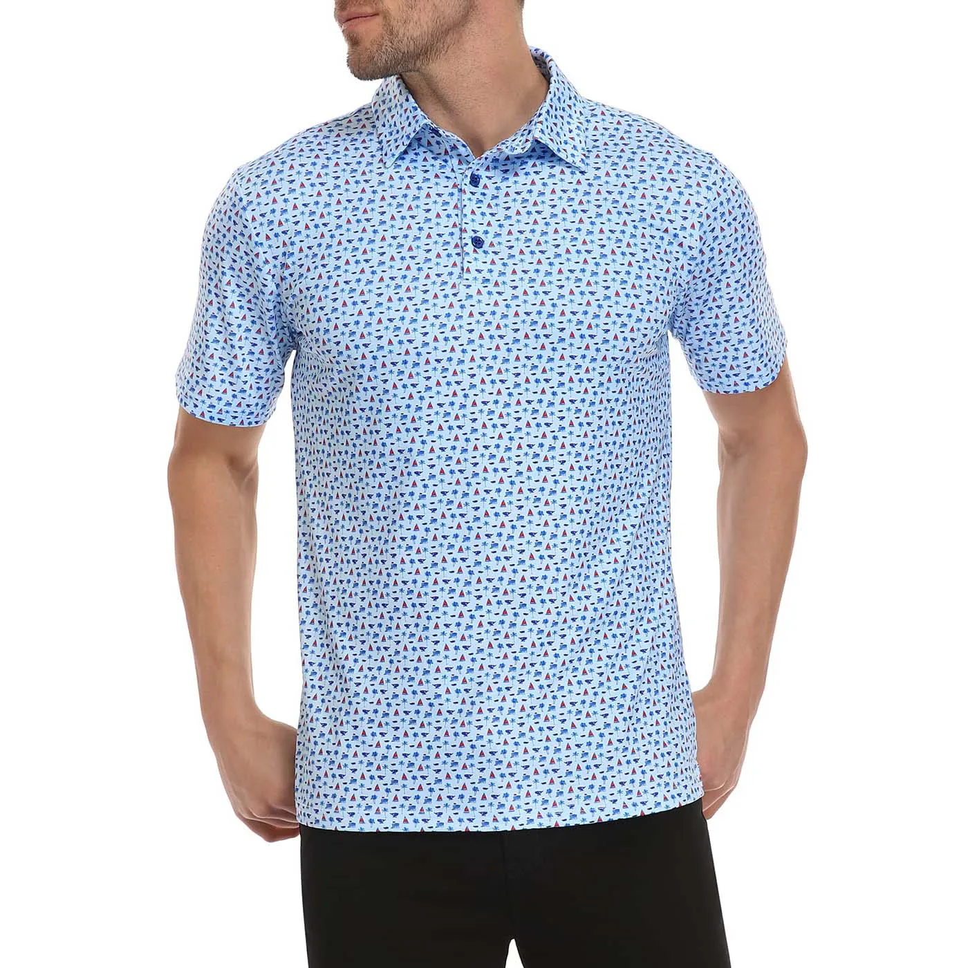Men's Golf Polo Shirts - High Quality & Moisture Wicking