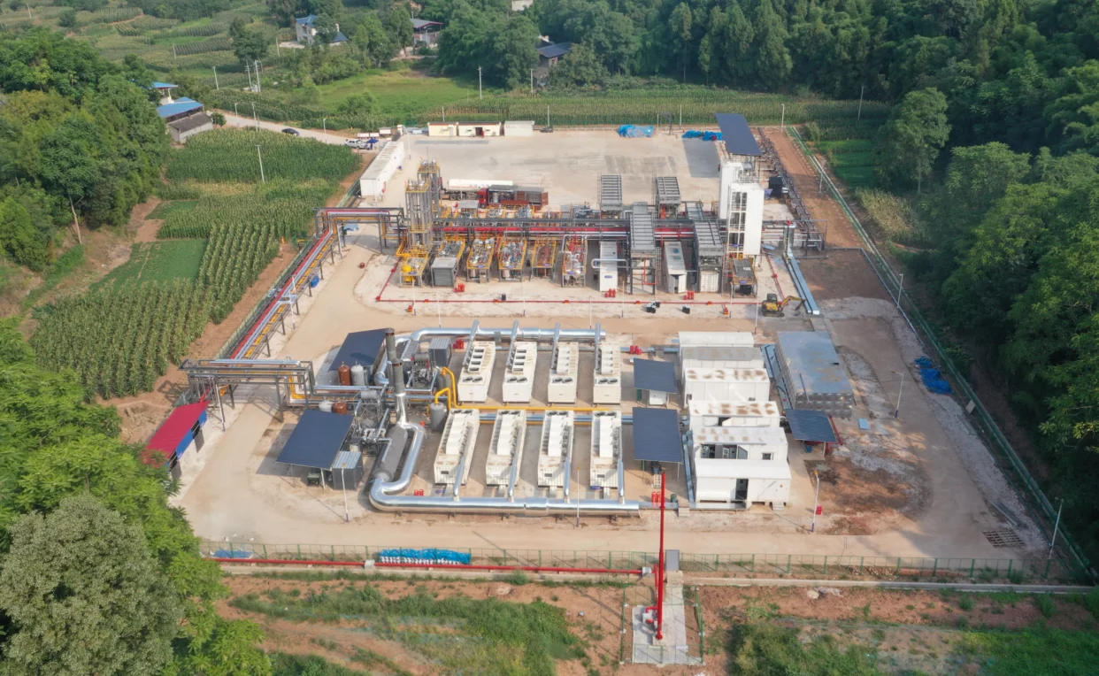 Skid-Mounted LNG Plant Natural Gas Deacidification Package Dehydration ...