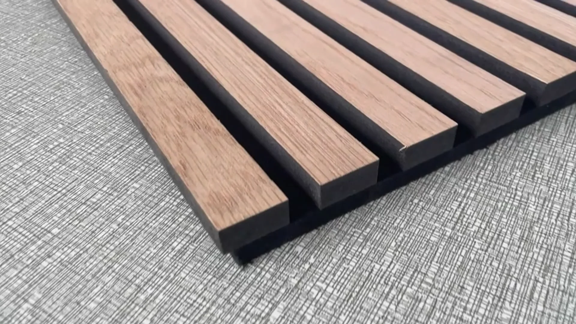 Contemporary Style Acoustic Panels Panneau Akupanel Natural Walnut ...