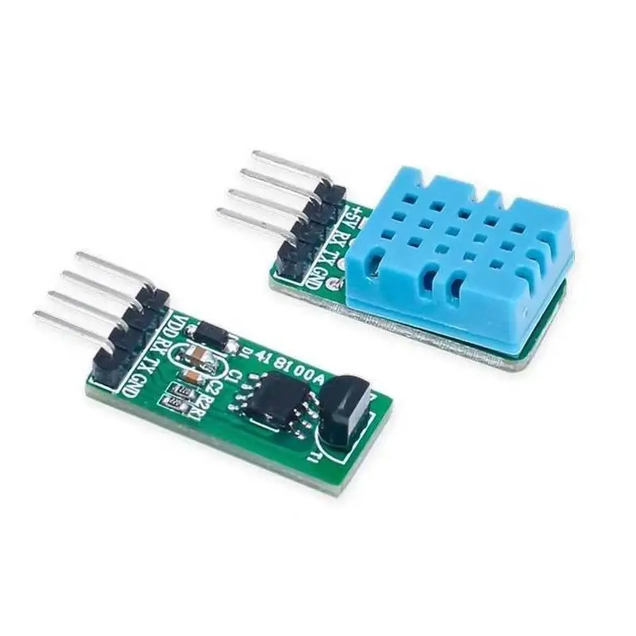 Serial DHT11/DS18B20 digital temperature and humidity sensor module ...