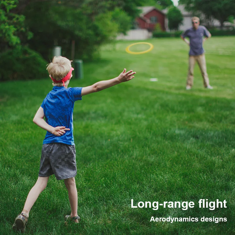 Frisbeed Throwing and Catch Flying Rings Toy - High Quality