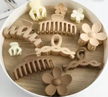 9pcs Hair Clips Collection Fashion Premium Clips Set Women's Hair ...