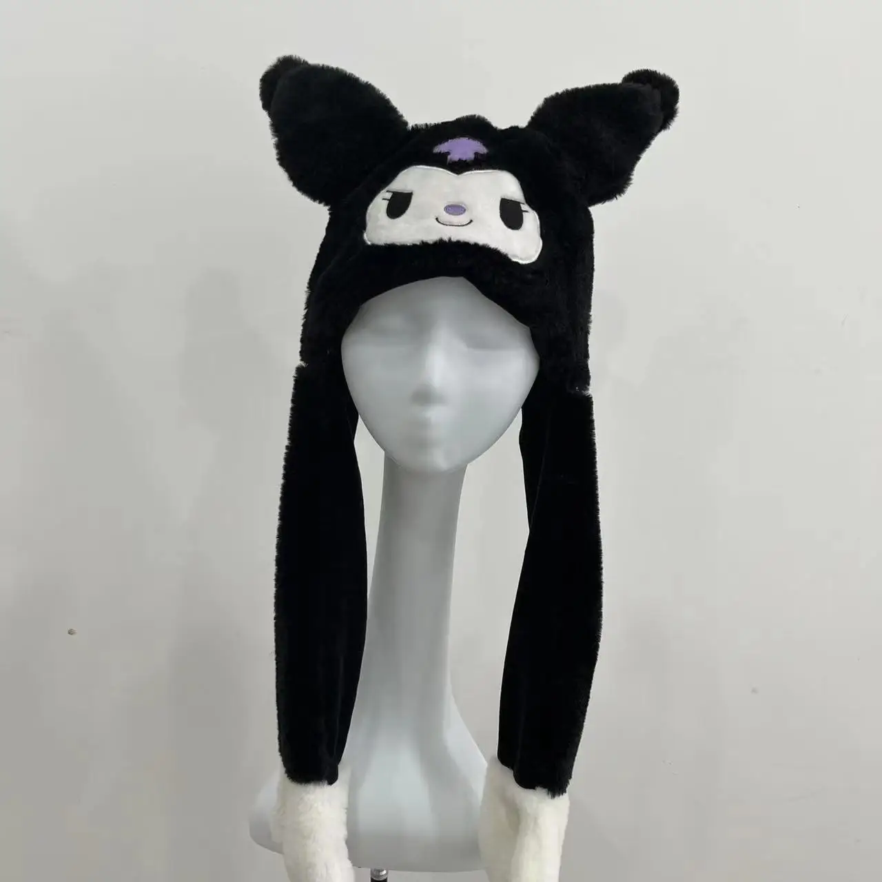 Kawaii Sanrio Hat Cinnamoroll Accessories Cute Plush Hat Keep Warm ...