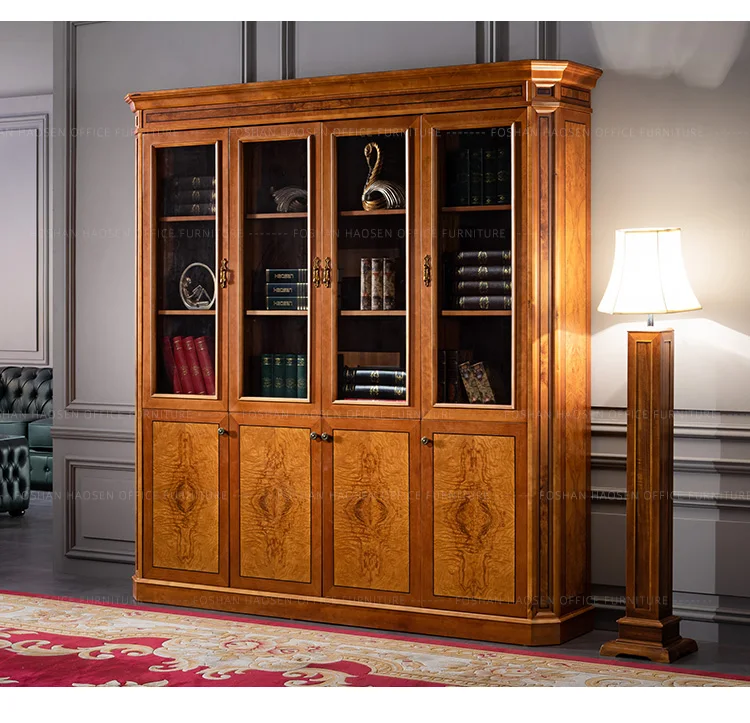 Office Filing Cabinet Upscale Executive CEO Boss Manager Four Door ...