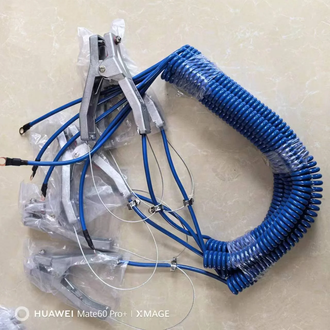 Explosion Proof Electrostatic Grounding Clip Aluminum Double Clip+3 ...