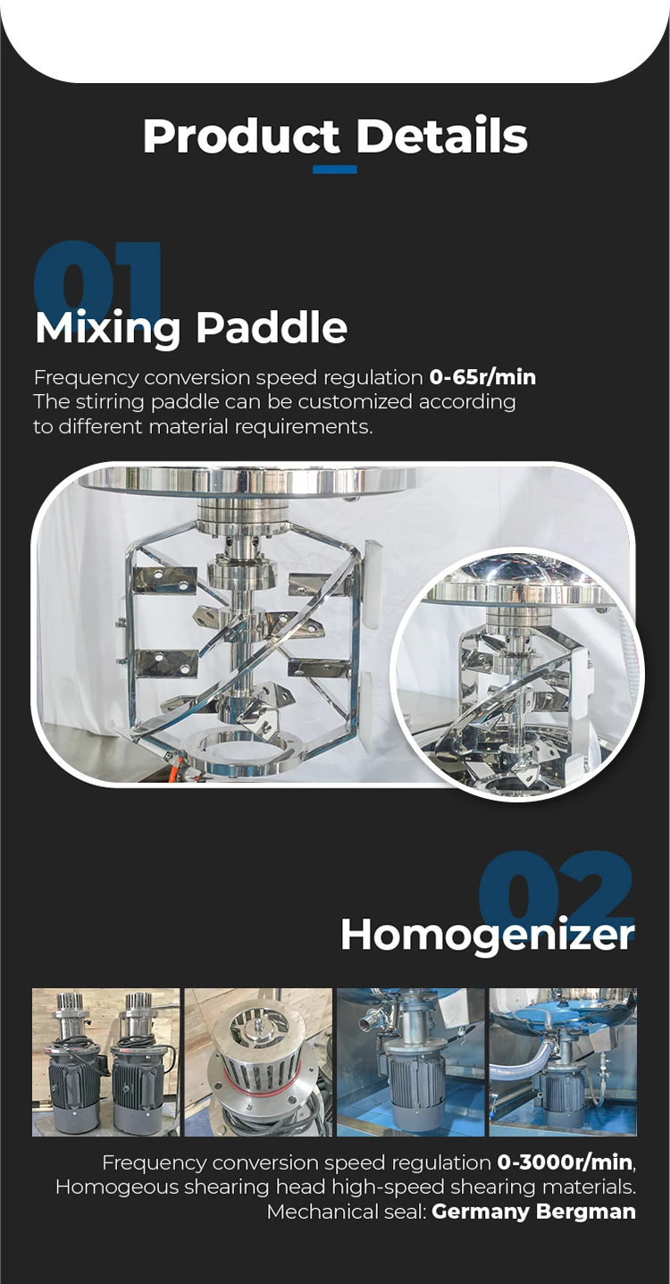 High Shear Emulsifier Mixer Toothpaste Production Equipment, Paste ...