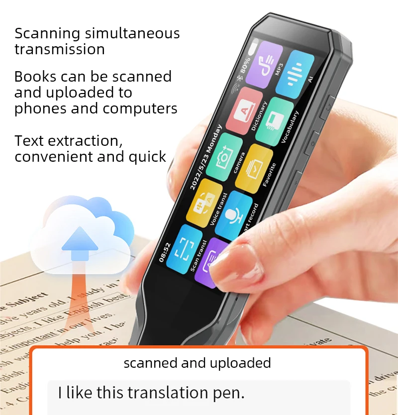 Kids Translation Pen Device for Scanning and Translating Texts and Words Pocket Scan Translators ...