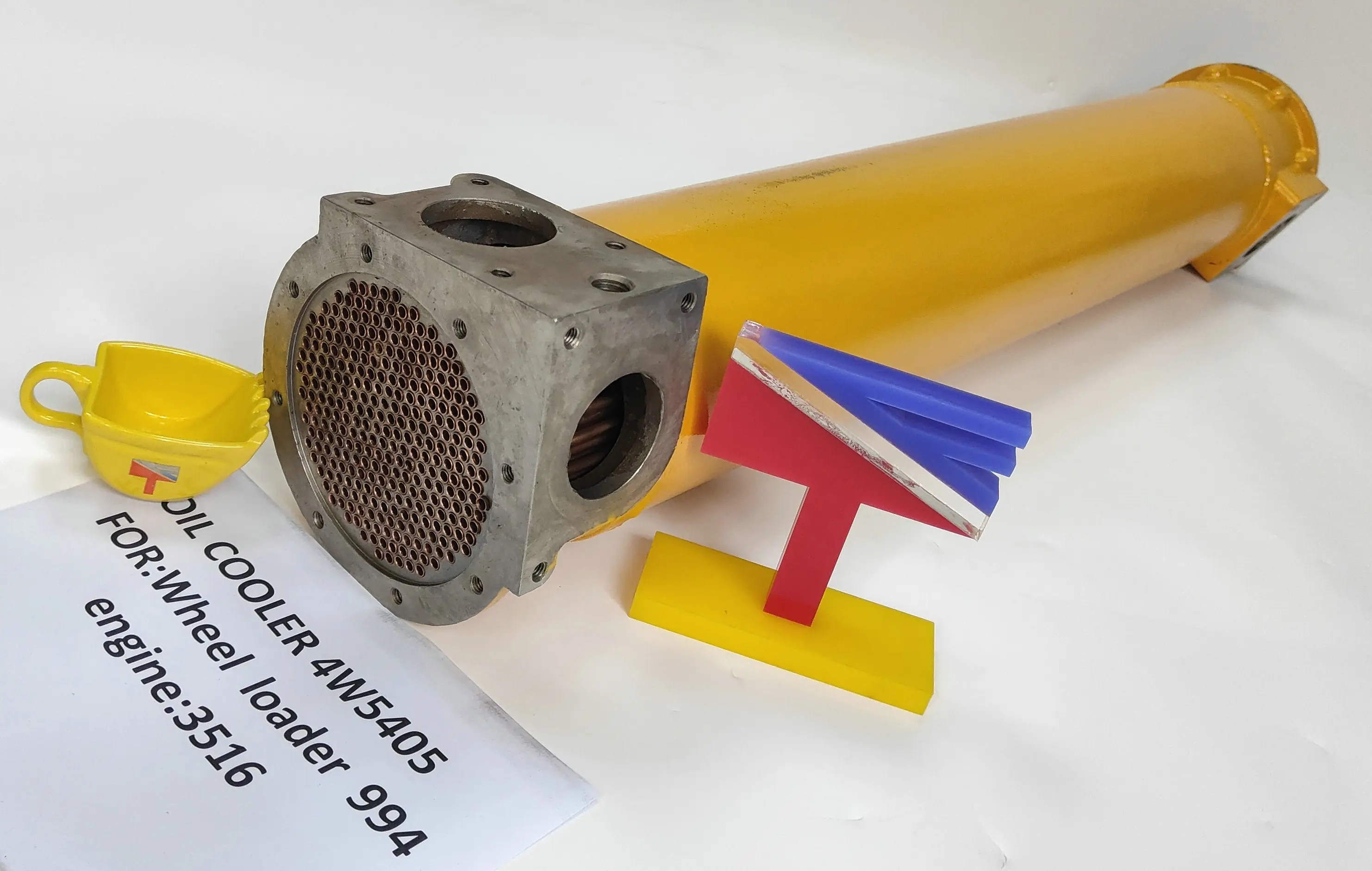 Engine Oil Cooler Core 4W5405 for Wheel Loader 994 Engine