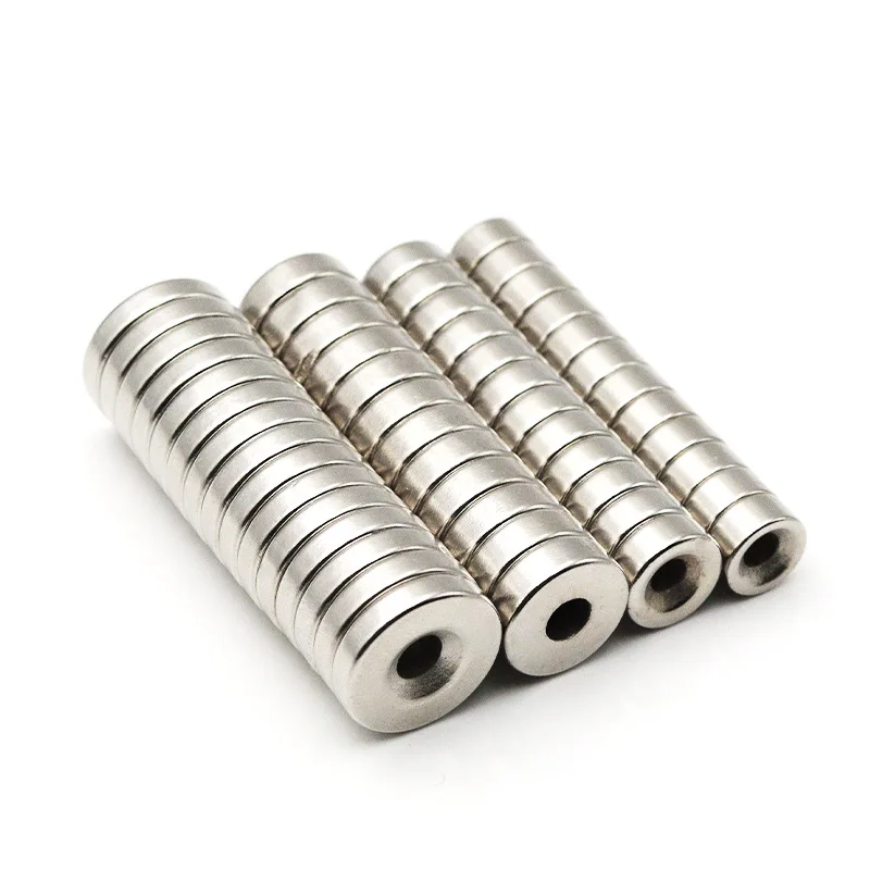Customized Industrial Strongest Permanent N52 Neodymium Counter Sunk ...