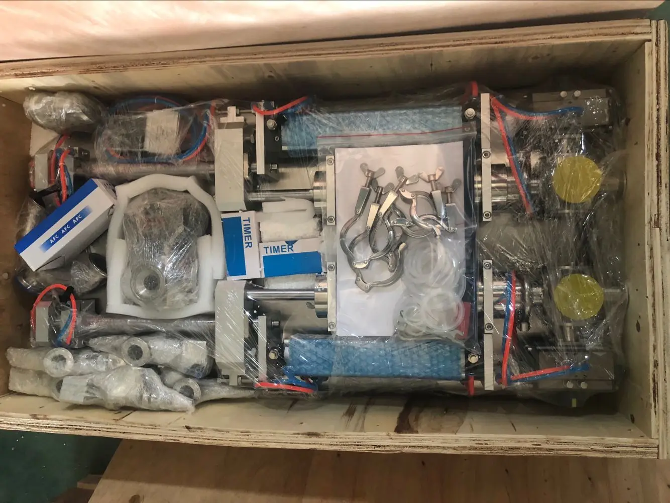 High Accuracy Double-hopper Pneumatic Cream Dosing Machine (2-12ml ...