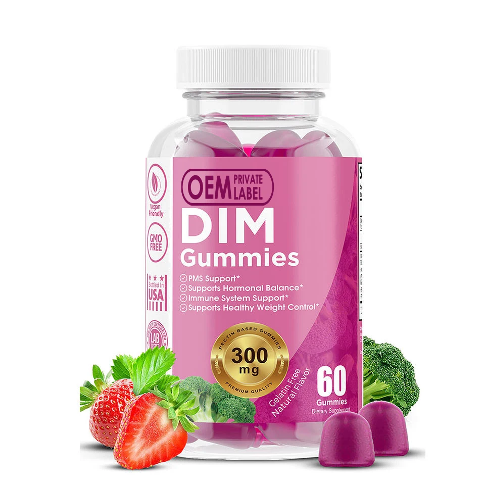 Dim Gummies Pms Menstrual Pain Relief Hormonal Balance Supplement Dim ...