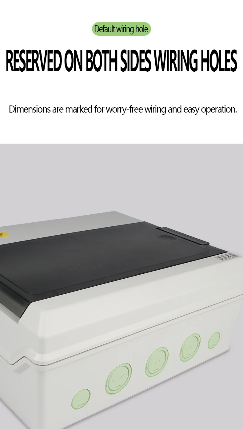 Lyebox Mcb Plastic Enclosure Box Ha-9 Ways Ip66 Outdoor Waterproof ...