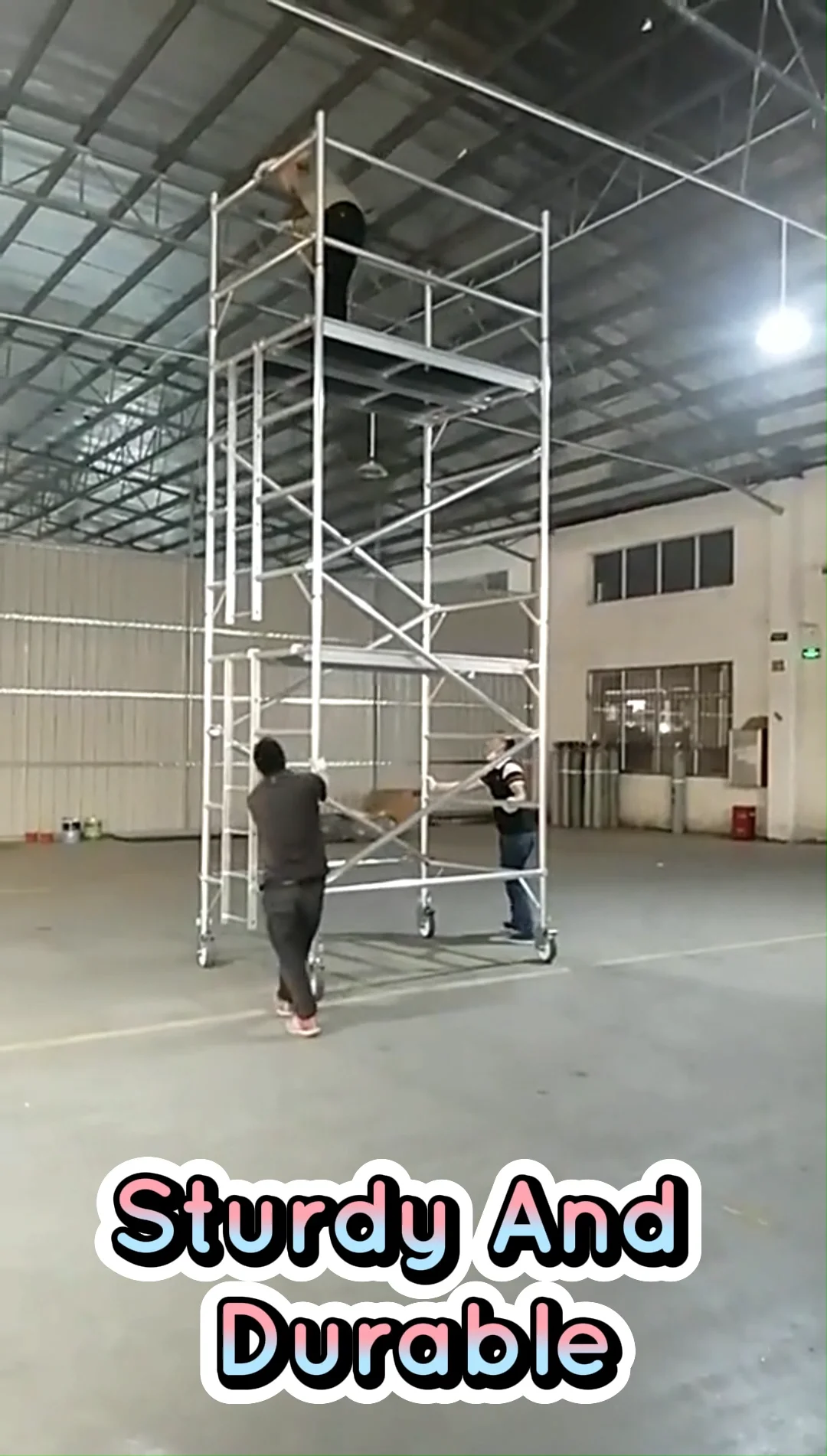 Derfon Certified Scaffolding Construction Aluminum Scaffold Tower ...