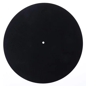 Custom Printed Turntable Felt Record Sound Noise Reduces Round Slipmat ...