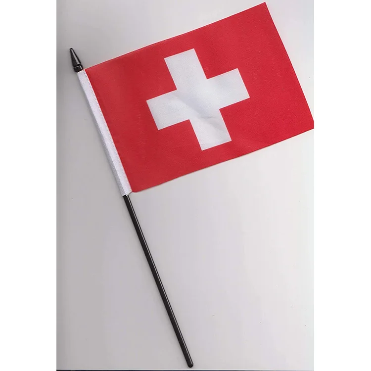 Caribbean 20 Countries Stick Flags - Mini Hand Held Flags