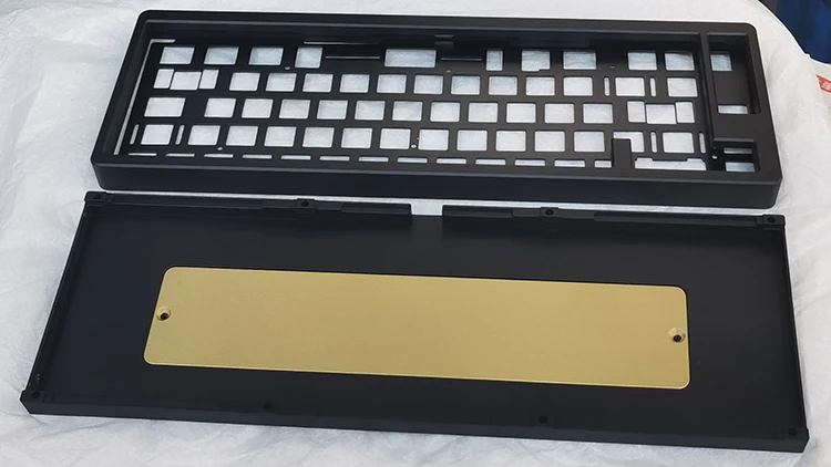 Custom Multicolor Anodizing Aluminum Alice Tkl Keyboard Case Plate Cnc ...