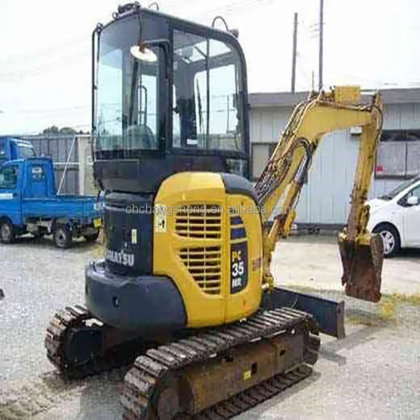 Used Komatsu Pc35 Micro Japanese Excavator Second Hand Machine Used Excavator 3.5ton Komatsu ...