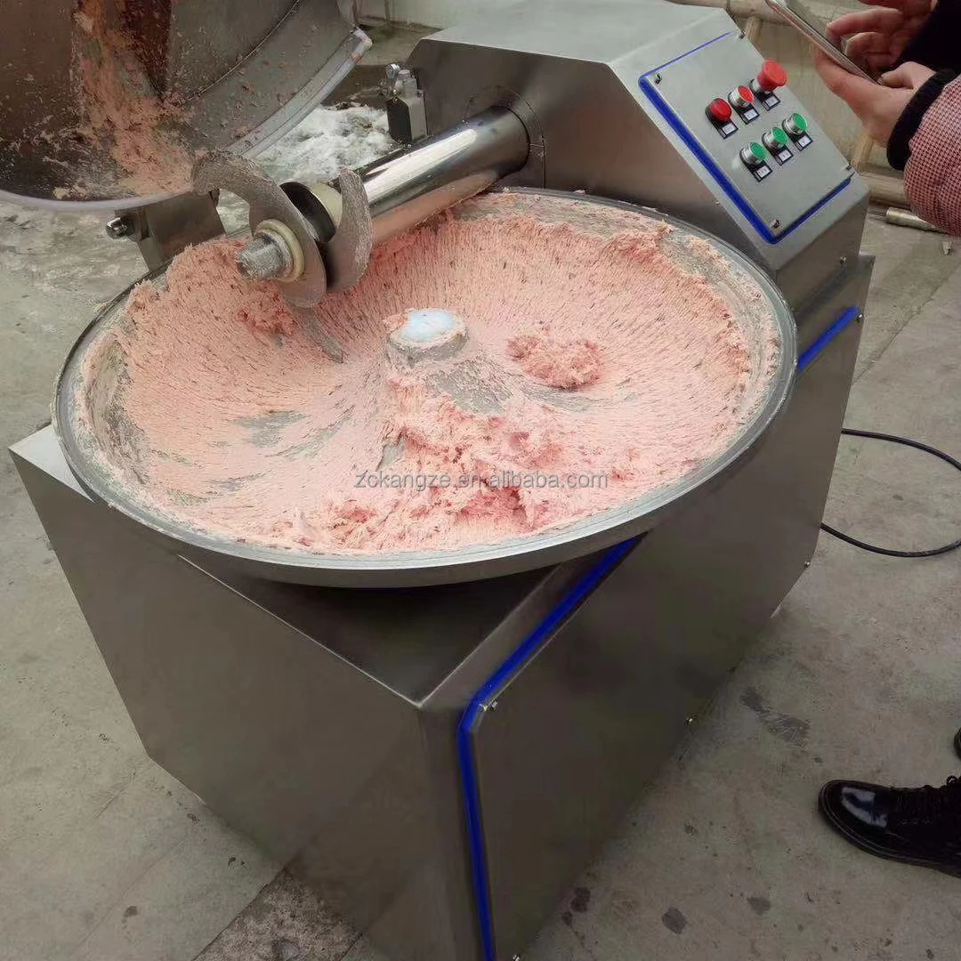 20l 40l 80l 125lcommercial Meat Bowl Chopper Frozen Meat Cutter Machine ...
