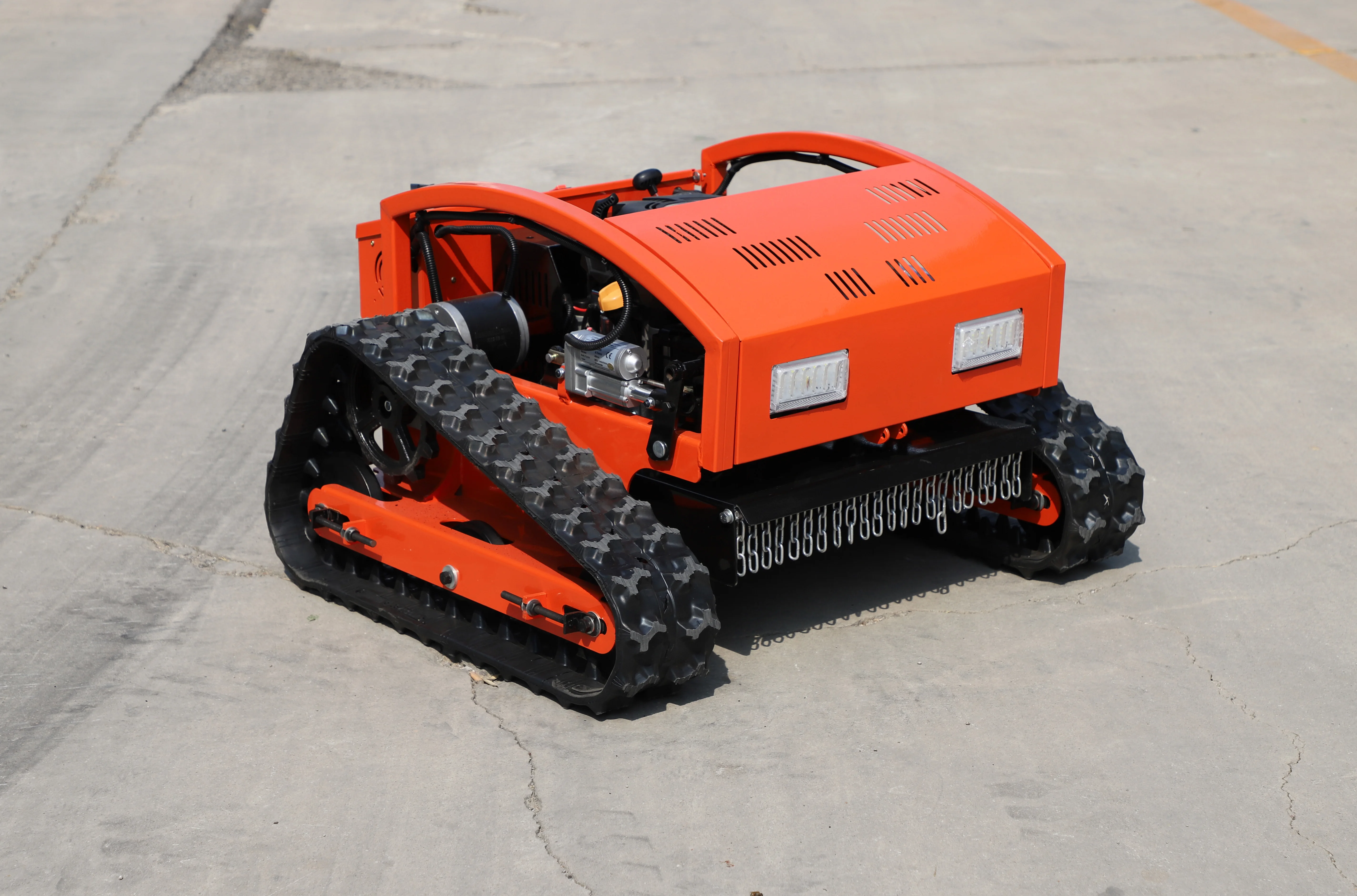 Upgraded Version Remote Control Lawn Mower Grass Lawn Mower Mini Robot ...