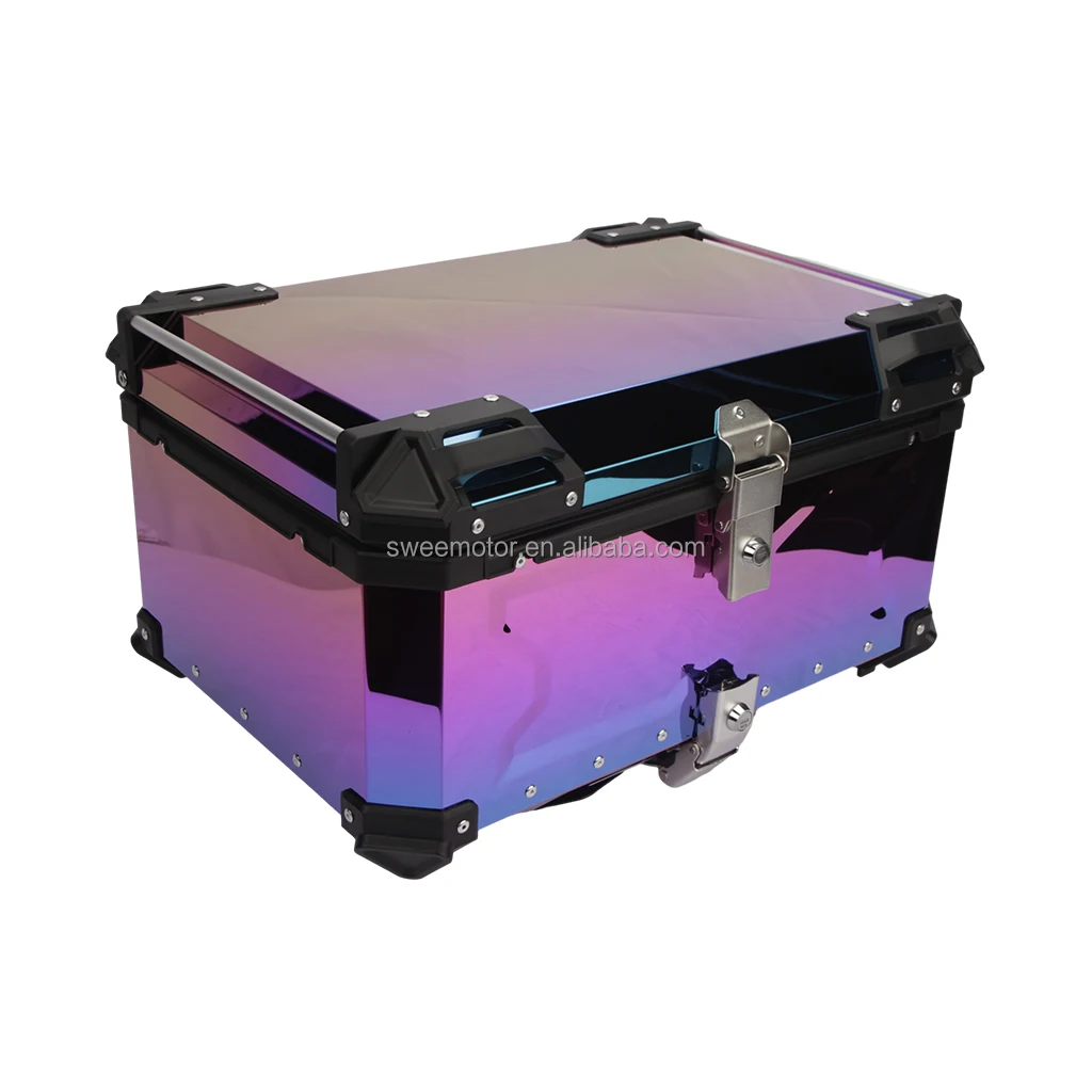 Sweer Top Box For Motorcycle Tail Boxes 65l Aluminium Motorcycle ...