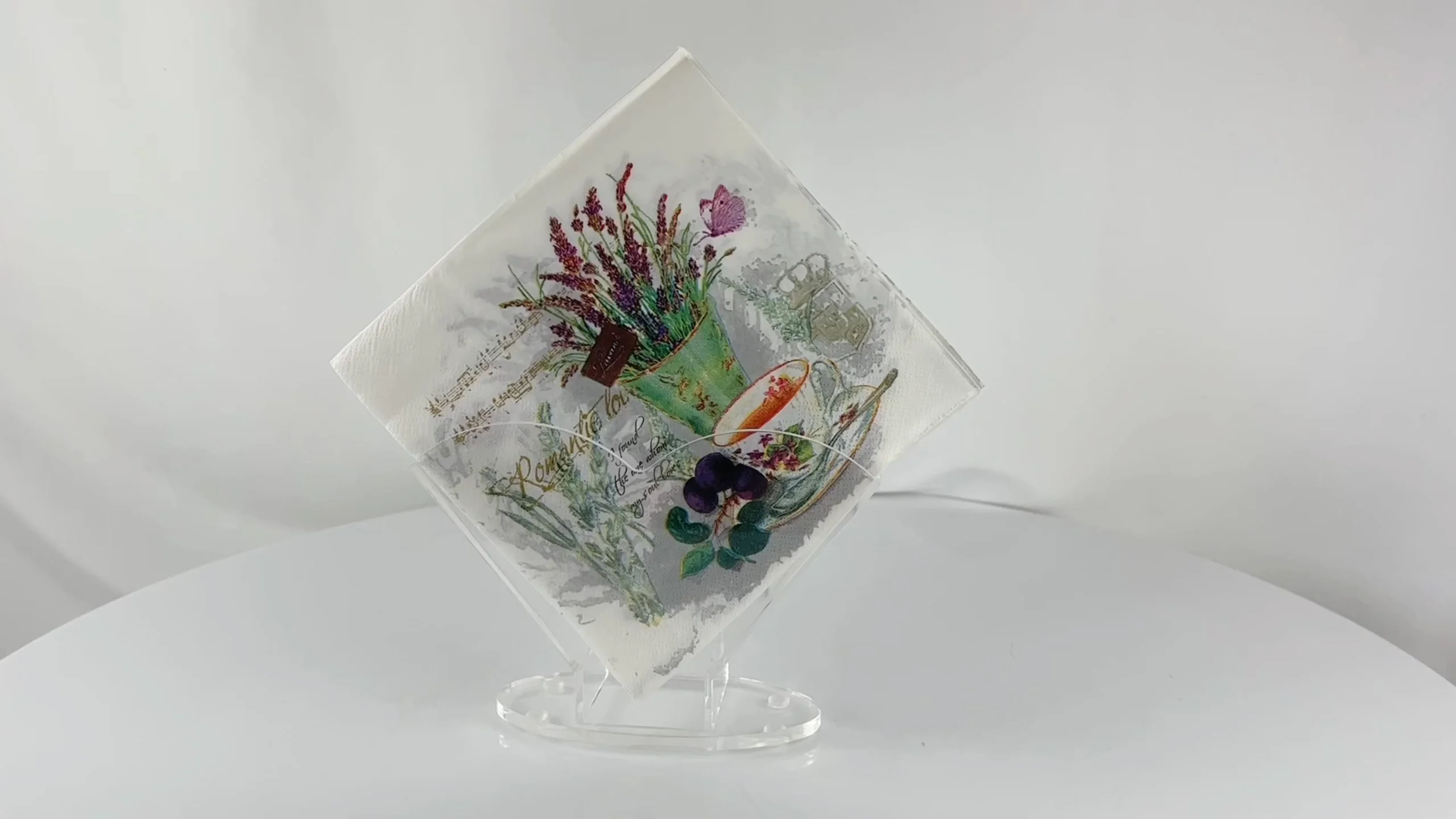 Portable Acrylic Napkin Holder Clear Acrylic Tissue Holders For Wedding ...