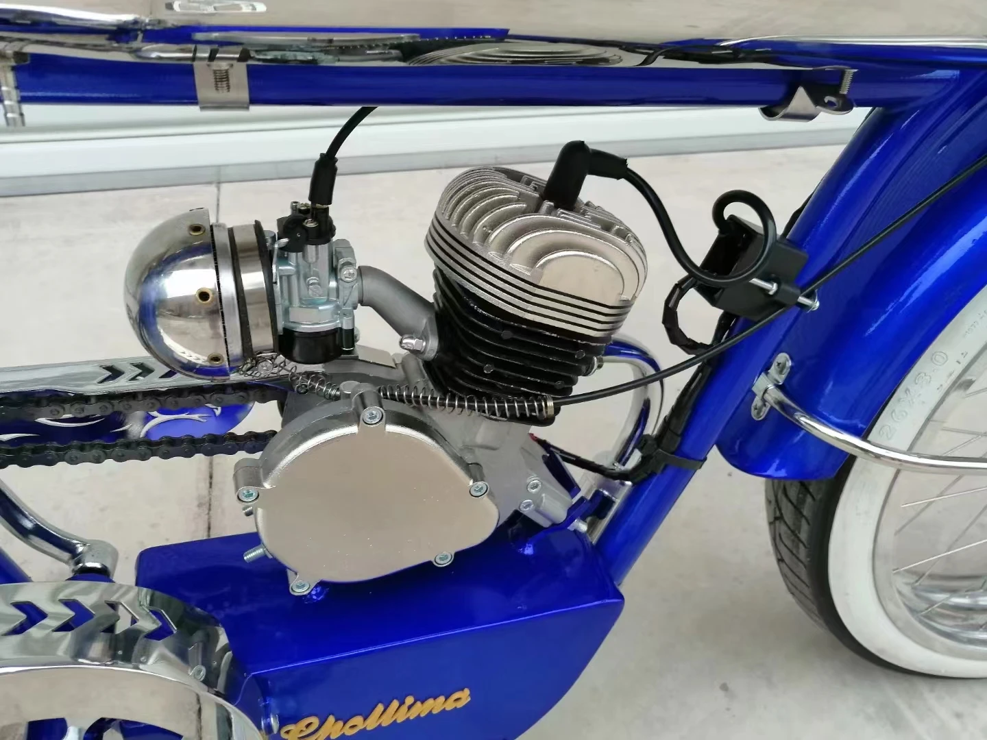 Motorized Bicycle Gasoline Engine Gas Bike - 18" Wheel