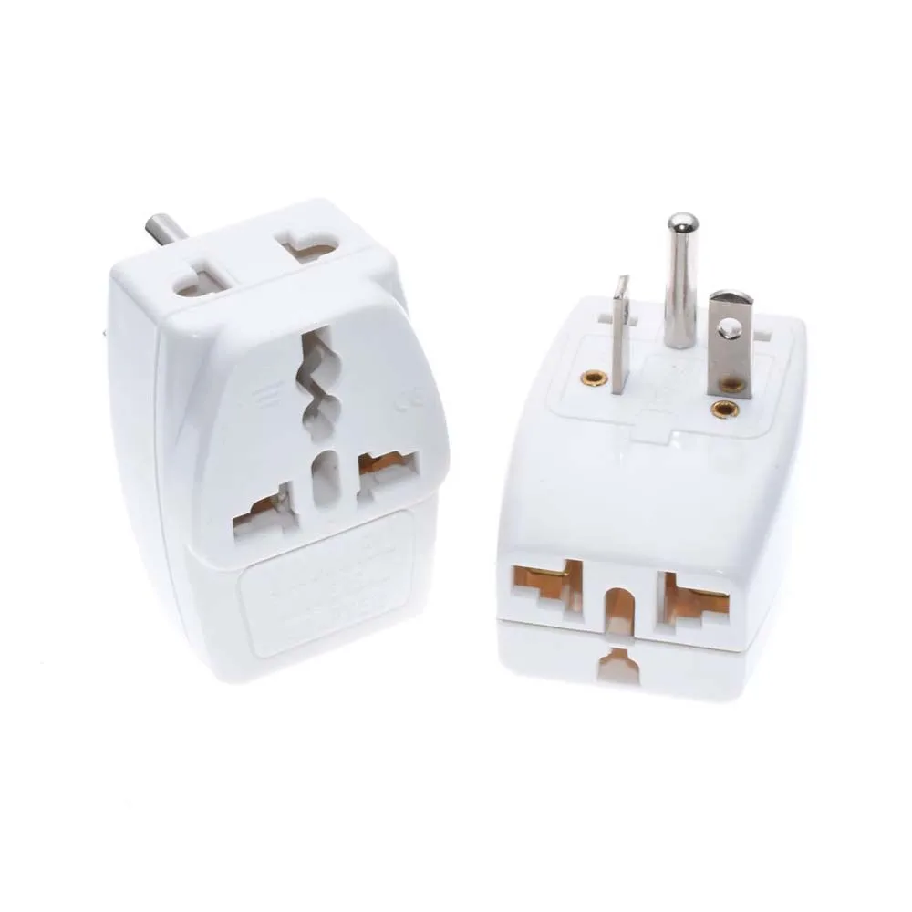 Universal 3 In 1 Us Nema 6-20p Electrical Plug Adapter Ac 250v 15a Wds ...